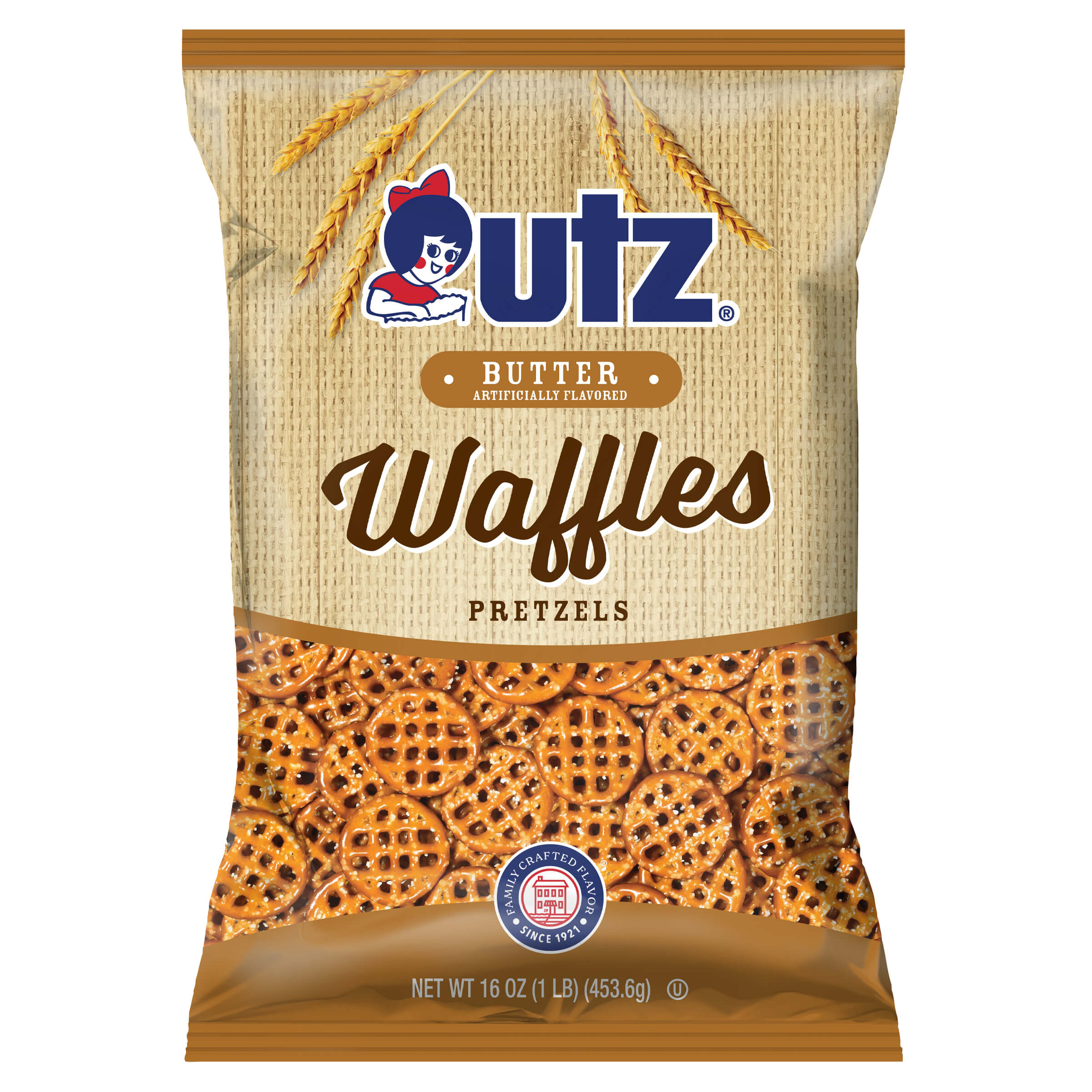 Utz Pretzels Butter Waffles – Utz Quality Foods