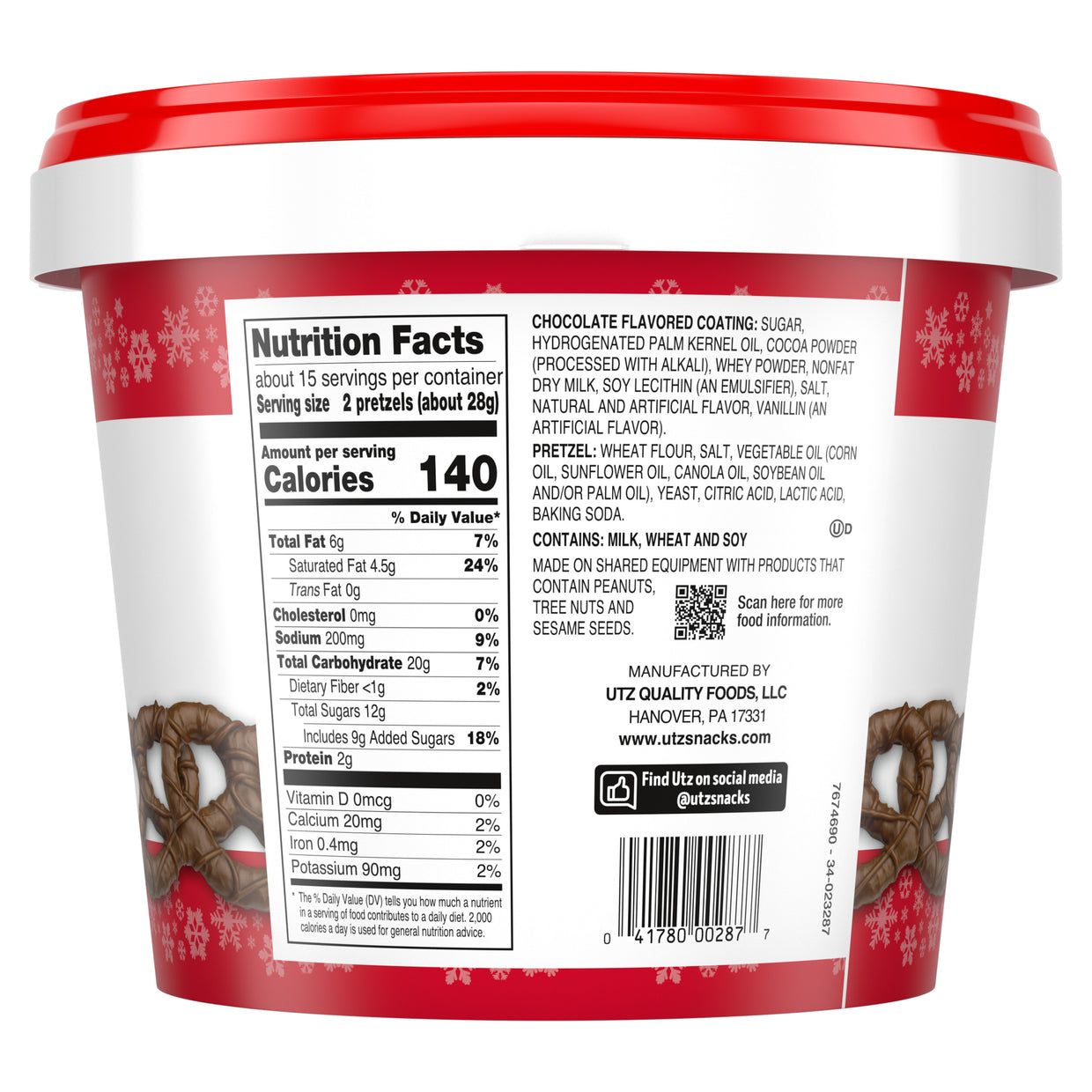 Utz Chocolate Flavored Covered Pretzels Specials – Utz Quality Foods
