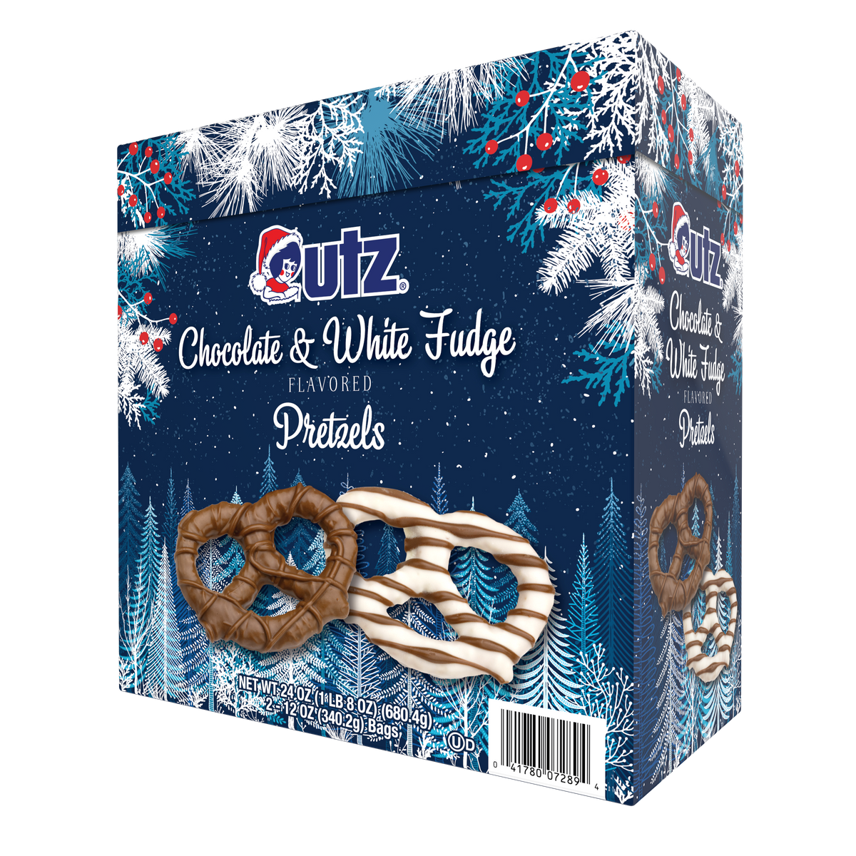 Utz Chocolate Pretzels Milk & White Chocolate Flavored 24 oz. – Utz ...