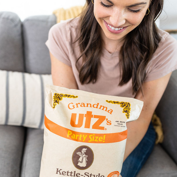 Grandma Utz Kettle-Style Potato Chips Regular – Utz Quality Foods