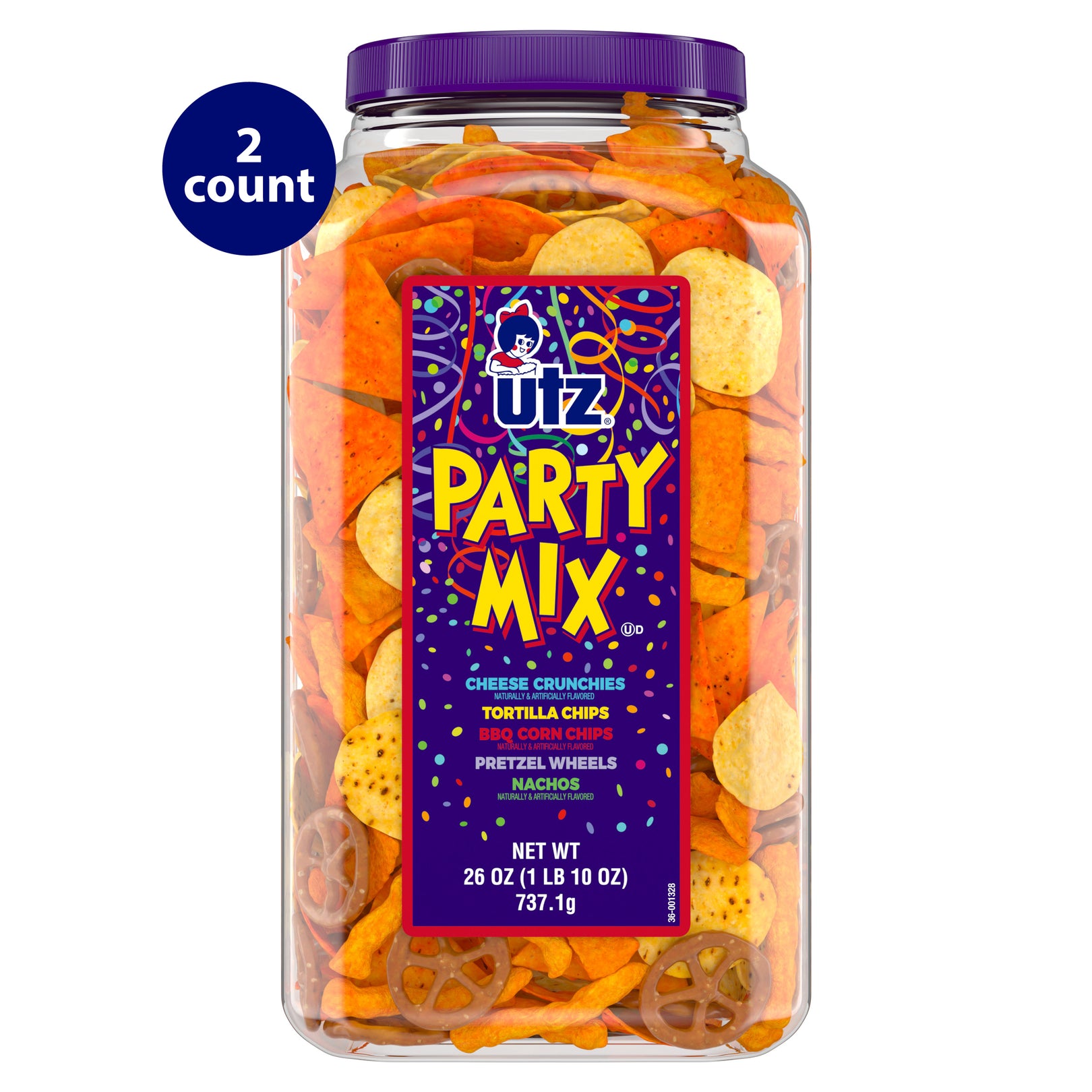 Utz Party Mix Barrel – Utz Quality Foods