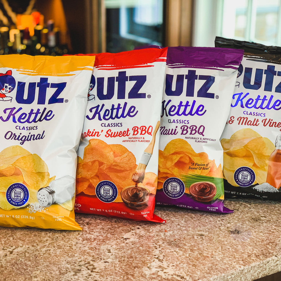 Utz Kettle Classics Potato Chips Dark Russets – Utz Quality Foods