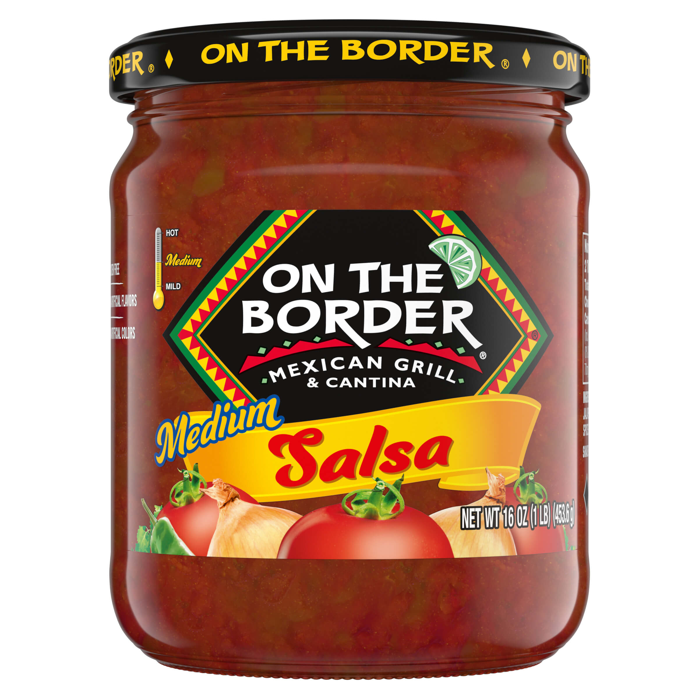 On The Border Salsa Medium – Utz Quality Foods
