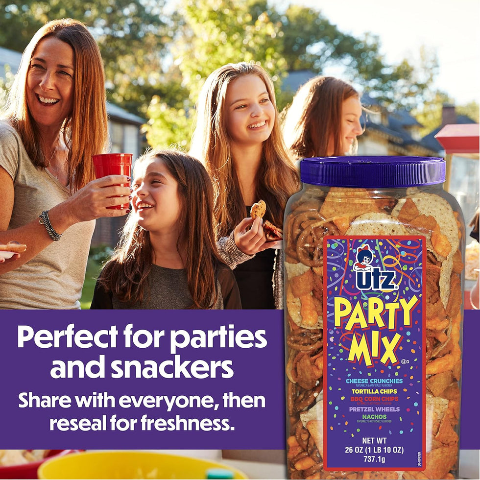 Utz Party Mix Barrel – Utz Quality Foods