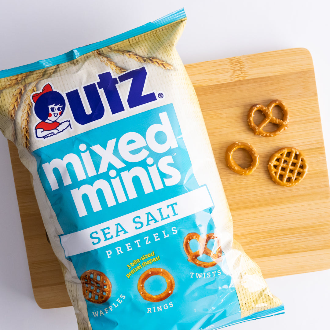 Utz Mixed Minis ® Pretzels, Sea Salt – Utz Quality Foods