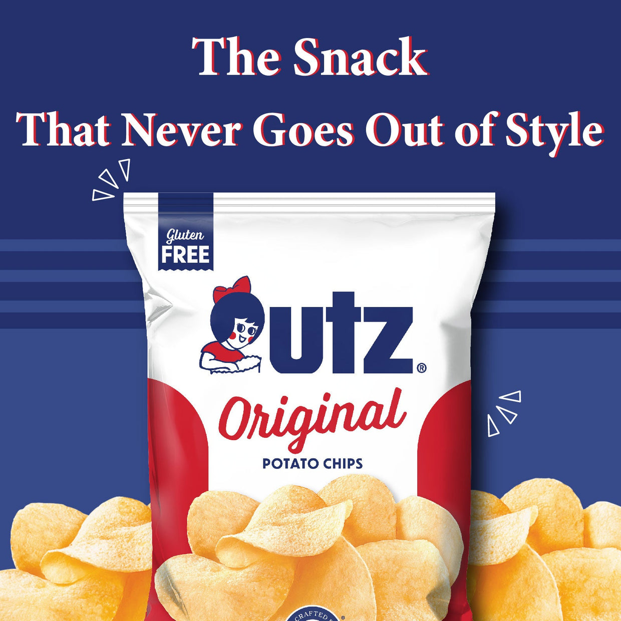 Utz Snack Jumbo Variety Pack, 60 Count Box of .75 - 1 oz Bags – Utz ...