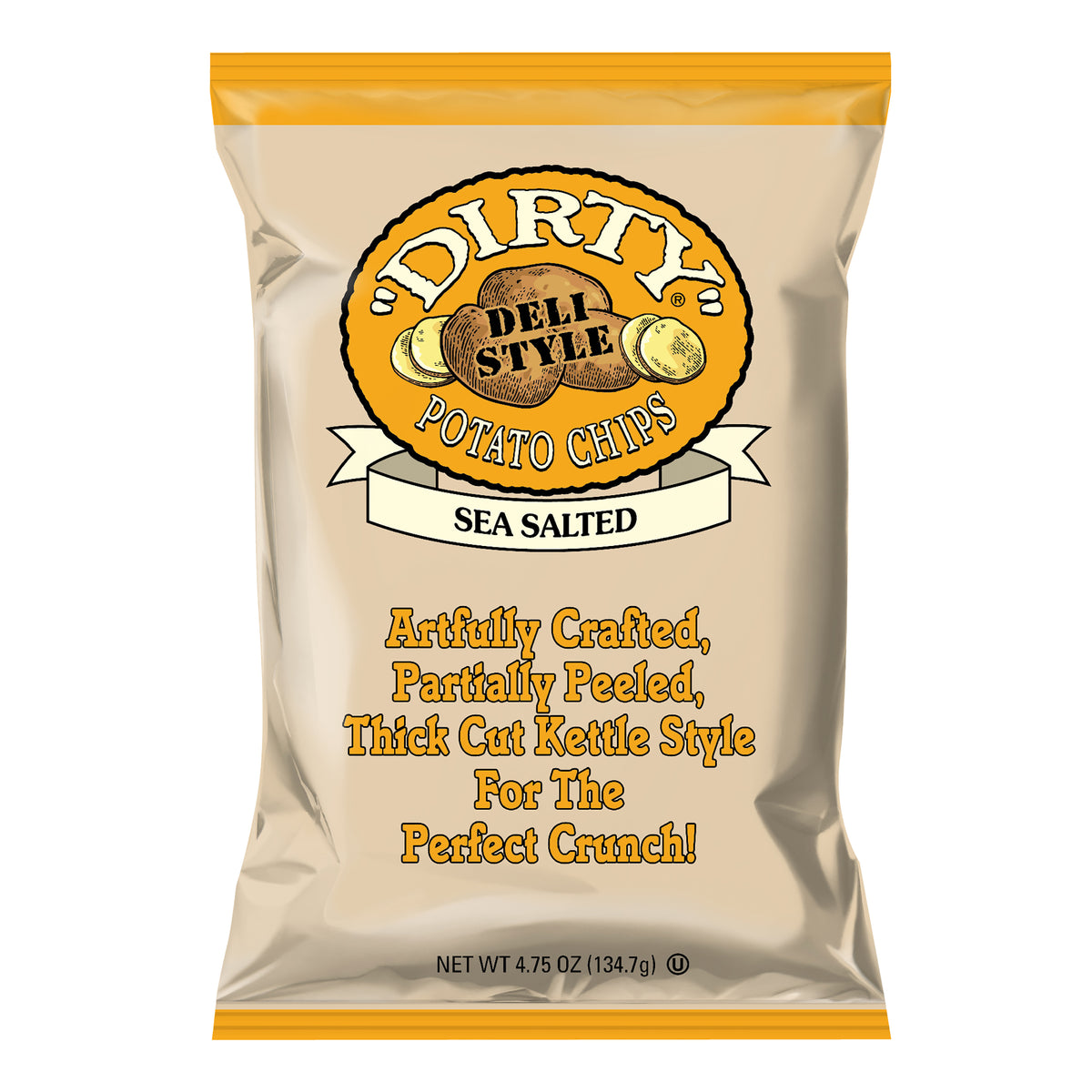 Dirty Kettle Style Potato Chips Sea Salted – Utz Quality Foods