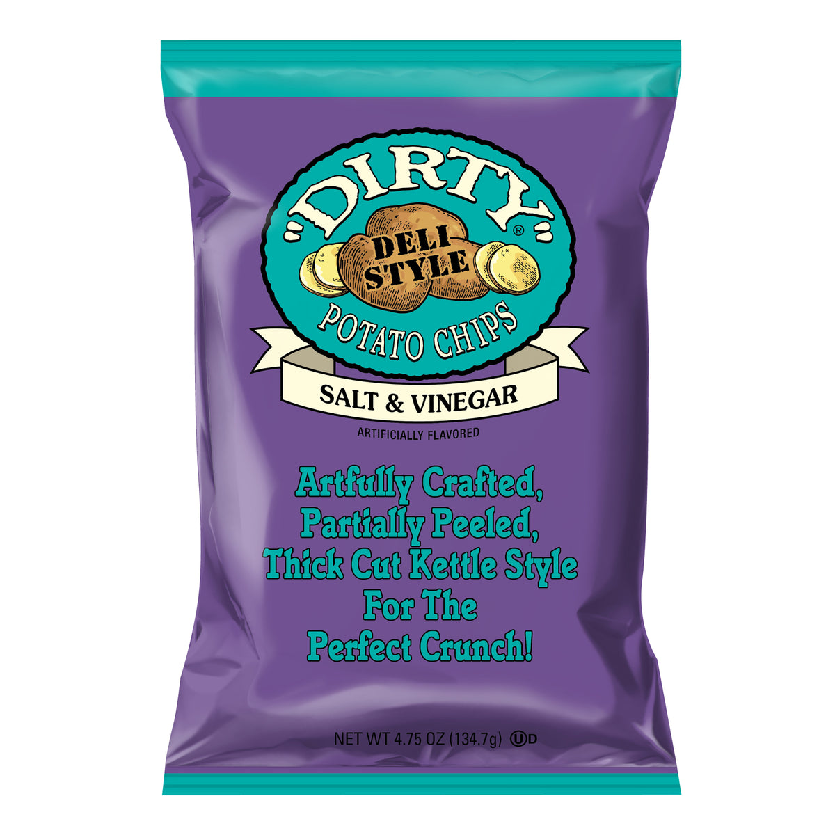 Dirty Kettle Style Potato Chips Salt & Vinegar – Utz Quality Foods