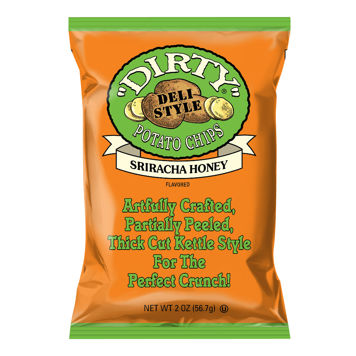 Dirty Kettle Style Potato Chips Sriracha & Honey – Utz Quality Foods