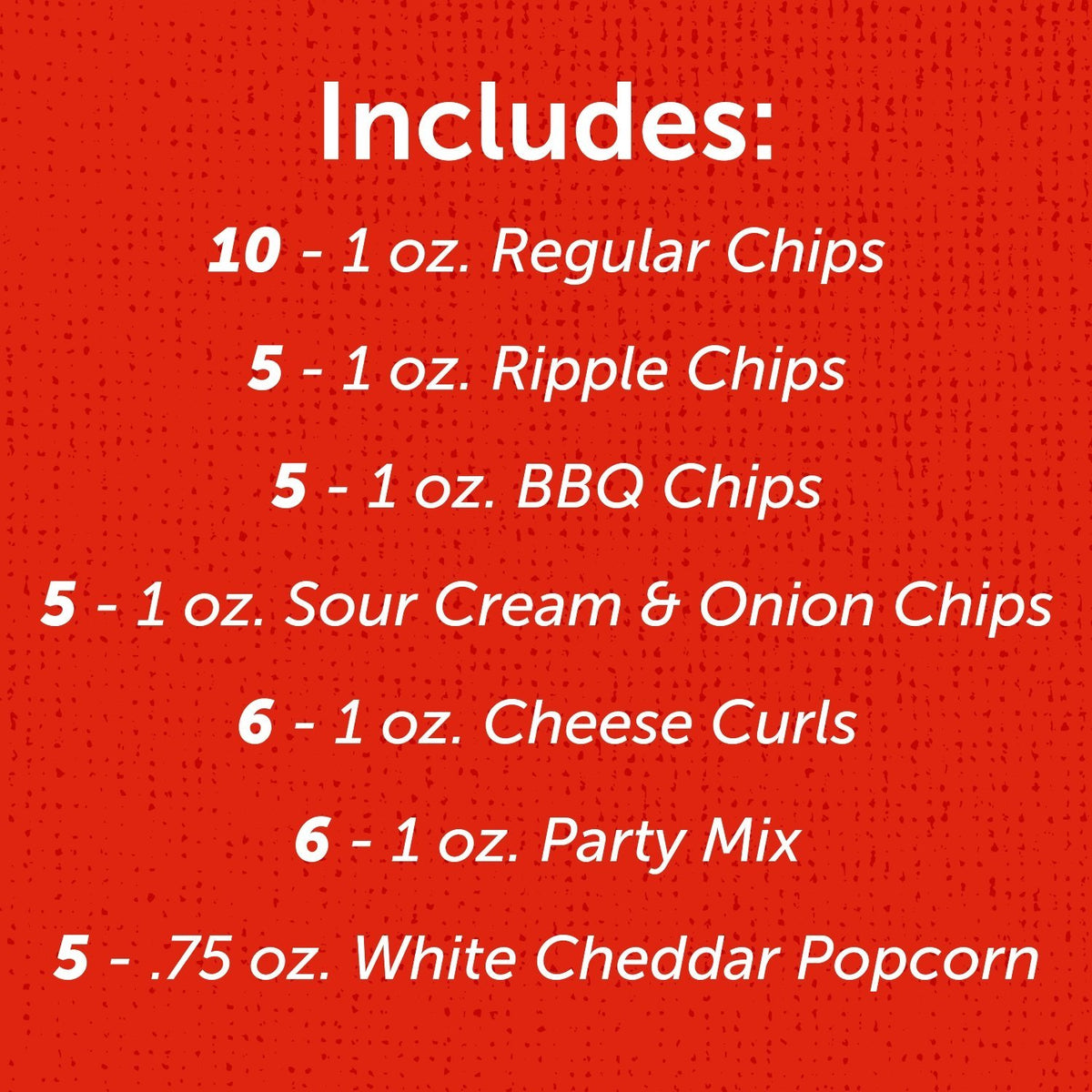 Utz Chips Snack Variety Pack, 42 count – Utz Quality Foods