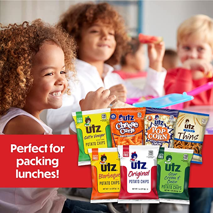 Utz Snack Jumbo Variety Pack 58.50 oz. 60 CT Box – Utz Quality Foods